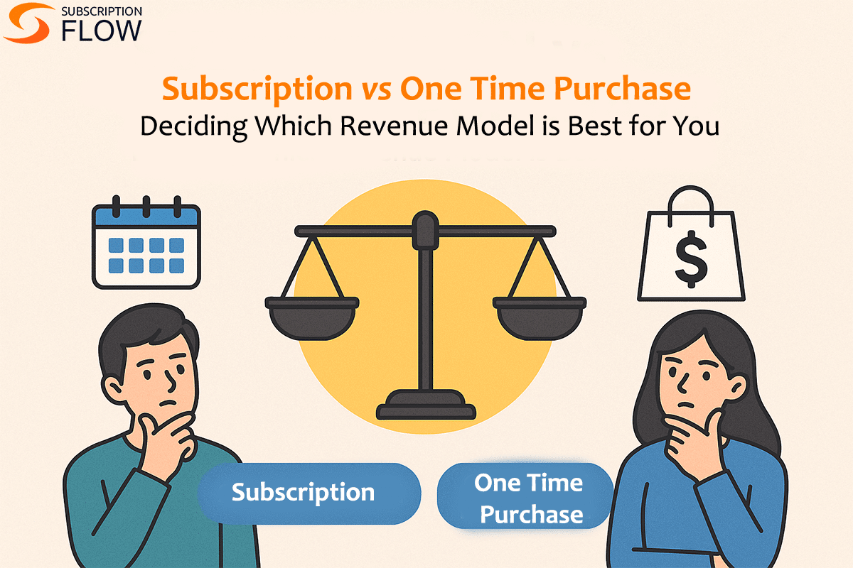 Subscription vs One Time Purchase Deciding the Best Revenue Model